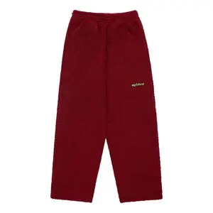 SP5DER Teddy Fleece Pant - Cardinal
