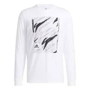 Adidas Long-sleeve Cotton T-shirt 'camo Linear