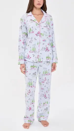 BEDHEAD PAJAMAS Classic Stretch Jersey Pajama Set - Belle Vie