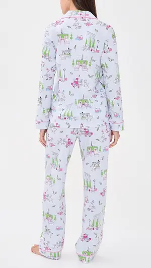 BEDHEAD PAJAMAS Classic Stretch Jersey Pajama Set