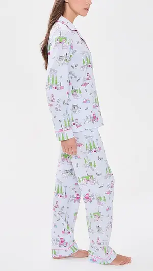 BEDHEAD PAJAMAS Classic Stretch Jersey Pajama Set