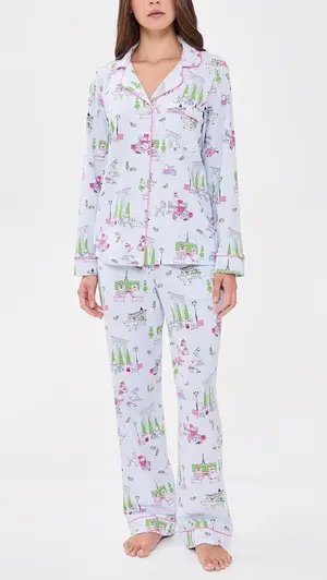 BEDHEAD PAJAMAS Classic Stretch Jersey Pajama Set