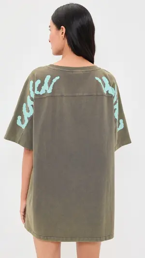 CIAO CIAO VACATION Coral Reef Graphic Tee Dress