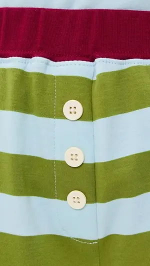 Morgan Lane Tate Pj Shorts - Olive/ice