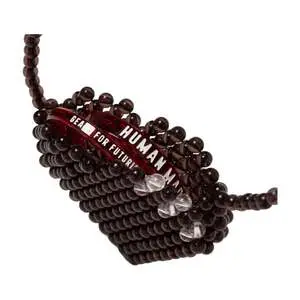 HUMAN MADE Heart Beaded Bag