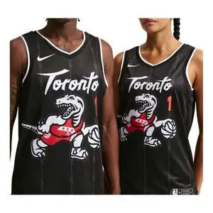 Nike Nba Gradey Dicktoronto Raptors City Edition Swingman Jersey - Black