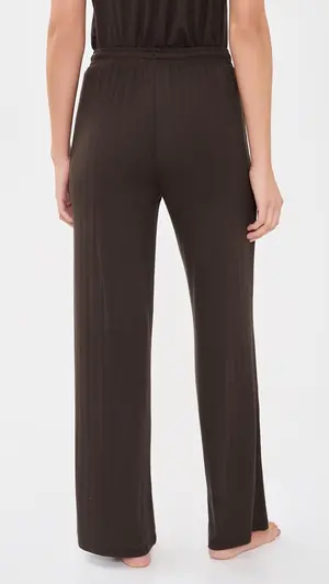 Honeydew Intimates Cloud Ribbed Drawstring Wide Leg Pajama Pants