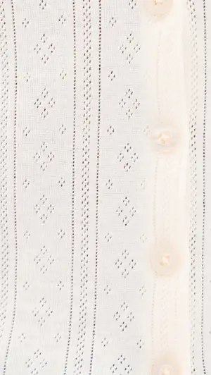 DAZE Stargazer Pointelle Cardigan