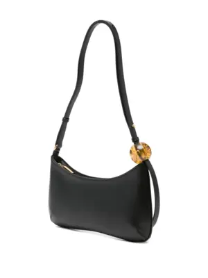 Jacquemus Le Bisou Perle Shoulder Bag - Black