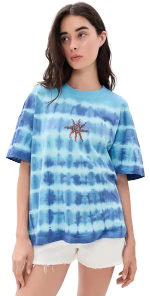 CIAO CIAO VACATION Curacao Tie-dye Tee