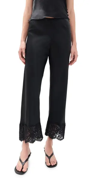 Cami Nyc Bristol Lace Pants - Black