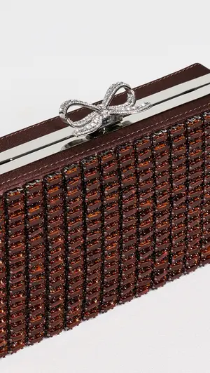SELF-PORTRAIT Chainmail Clutch Bag