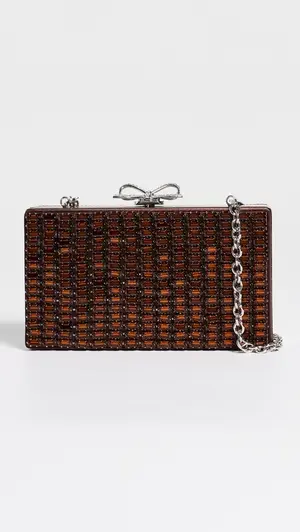 SELF-PORTRAIT Chainmail Clutch Bag - Color