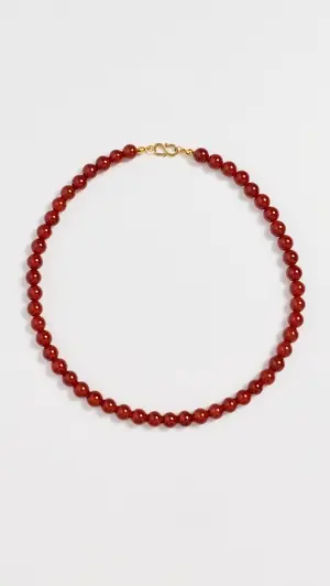 HEAVEN MAYHEM Sol Necklace - Red