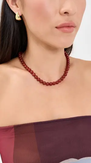 HEAVEN MAYHEM Sol Necklace - Red
