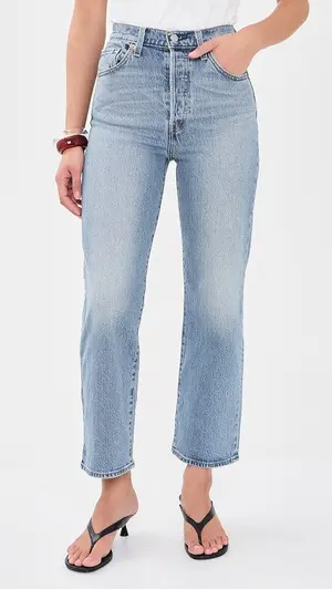 LEVI'S Ribcage Straight Ankle Jeans - Should Be Easy