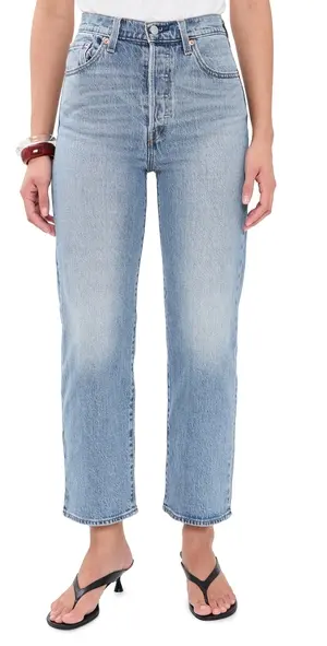 LEVI'S Ribcage Straight Ankle Jeans - Should Be Easy