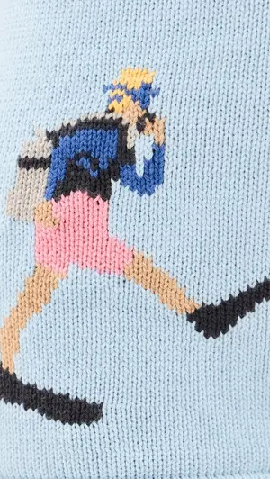 YELLOW THE LABEL Diver Cotton Knit Shorts