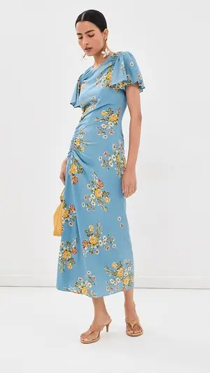 Veronica Beard Midi Huntleigh Dress