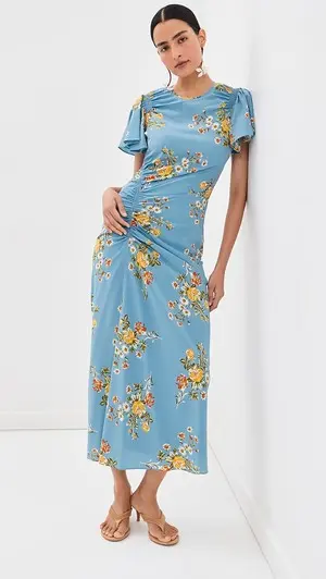 Veronica Beard Midi Huntleigh Dress