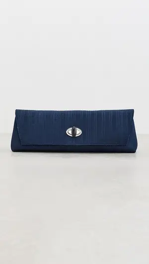 Christopher Esber Buki Moire Clutch - Ink