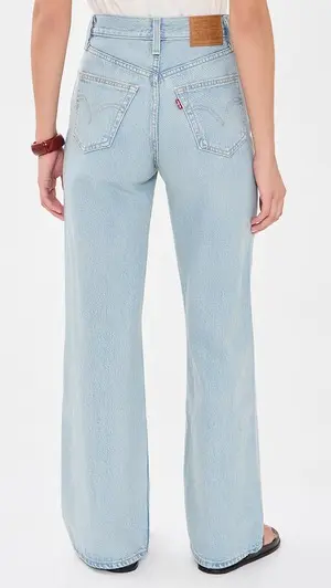 LEVI'S Ribcage Wide Jeans
