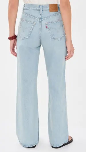 LEVI'S Ribcage Wide Leg Jeans