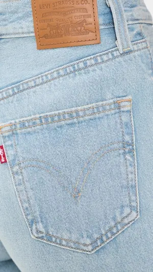 LEVI'S Ribcage Wide Leg Jeans
