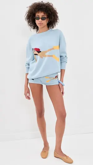 YELLOW THE LABEL Diver Cotton Pullover