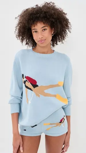 YELLOW THE LABEL Diver Cotton Pullover