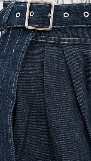DAMSON MADDER Mavi Balloon Jeans With Removable Skirt Belt