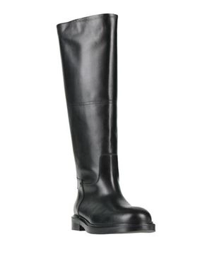 POEVE Boot Tan Size Leather - Black