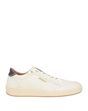 BLAUER. Low-top Leather And Textile Sneakers