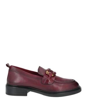 CAFÈNOIR Leather Loafers With Embellished Detail
