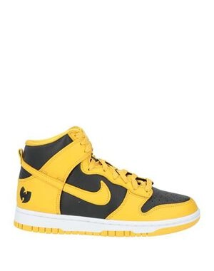 Nike Sneakers Size Leather - Yellow