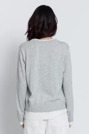 Central Park West Coen Layered Vneck
