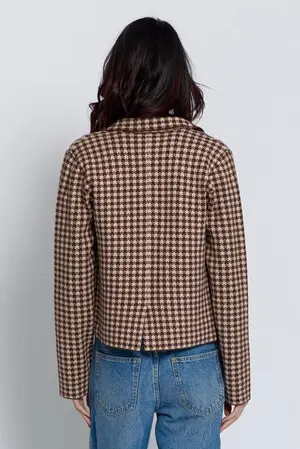 Central Park West Marlo Jacquard Knit Blazer