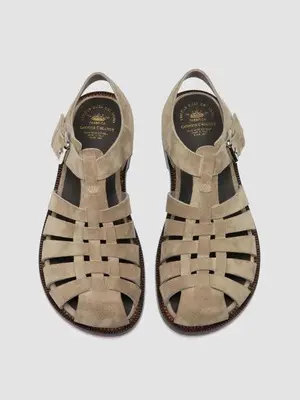 Officine Creative Woven Fisherman Leather Sandals
