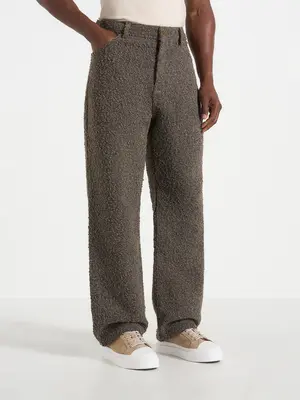 Manière De Voir Maniere De Voir Arnault Boucle Relaxed Fit Jeans - Brown