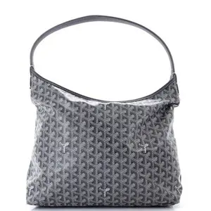 Goyard Boheme Hobo Coated Canvas - Grey