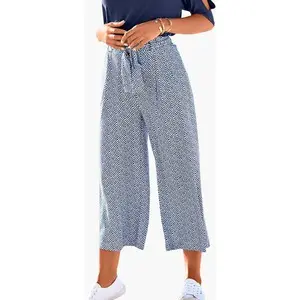 LASCANA Printed Culottes - Blue-printed