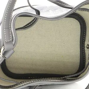 Goyard Petit Flot Bucket Bag Coated Canvas Mini - Grey