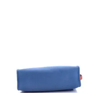 Hermès Herbag Zip Leather And Toile 31