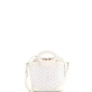 Goyard Beluga Bag Coated Canvas Mini - White