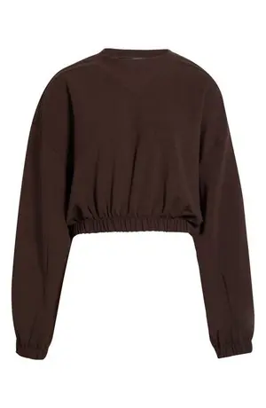 ADIDAS ORIGINALS Crewneck Sweatshirt - Aurora Coffee