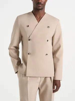 Manière De Voir Timeo Tailored Wrap Blazer