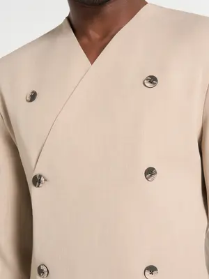 Manière De Voir Timeo Tailored Wrap Blazer