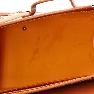 Goyard Saigon Top Handle Bag Coated Canvas With Leather Pm