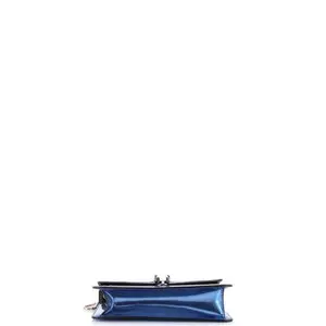 BVLGARI Serpenti Forever Shoulder Bag Metallic Leather Small