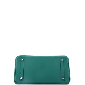 Hermès Birkin Handbag Epsom With Palladium Hardware 30 - Green